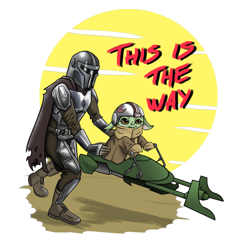 Design This is the way by daniyermo-991338 - Pampling.com