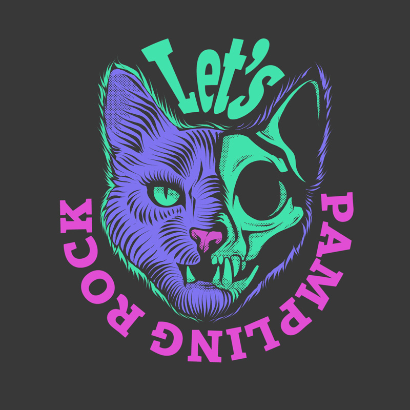 Design Let's Pampling Rock! by Annavi Ilustra - Pampling.com