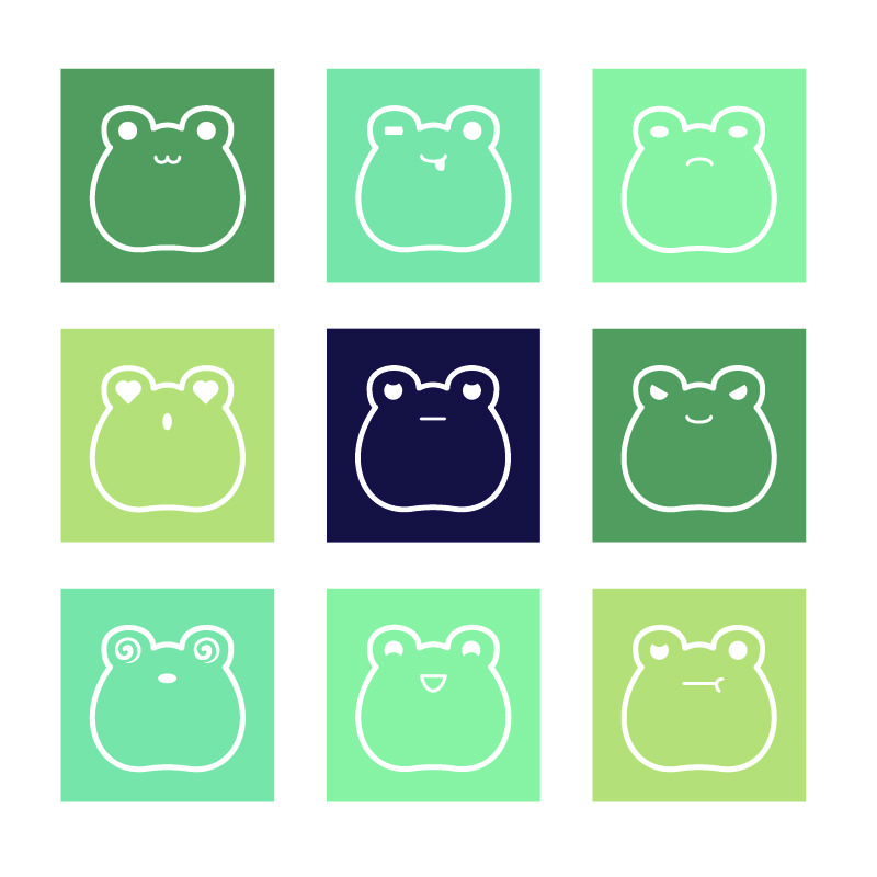 Design Frog Mood by Phoskito22@gmail.com - Pampling.com