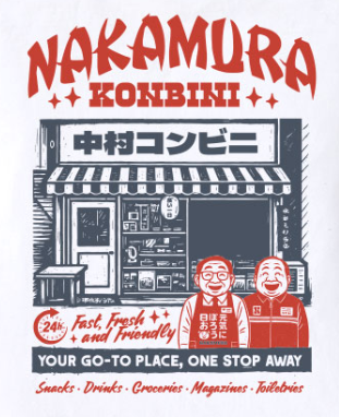Design Nakamura Konbini by LaCarmen - Pampling.com