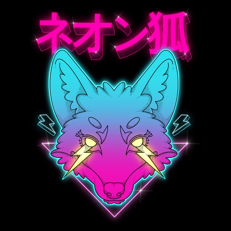Design Neon Fox by tigatroy-1164067 - Pampling.com