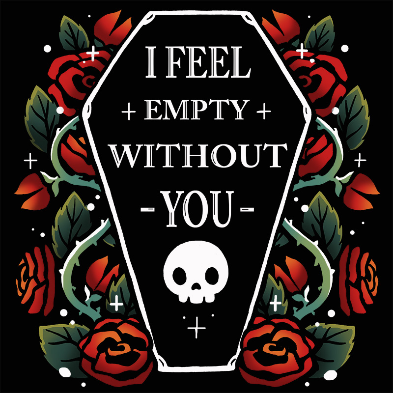 Design I Feel Empty without you by Vallina84 - Pampling.com