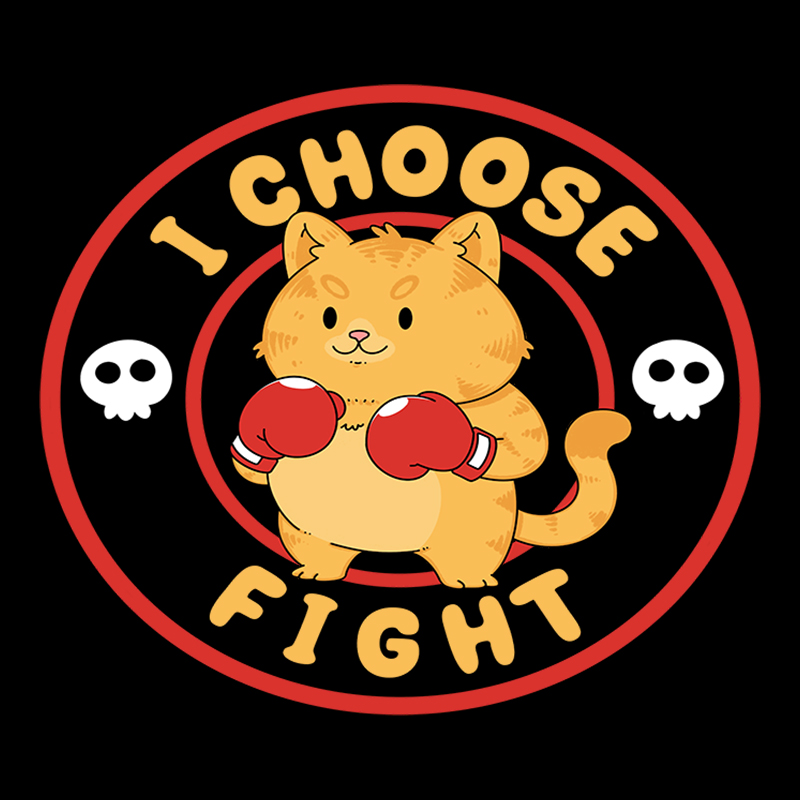 Design I CHOOSE FIGHT by Artthree - Pampling.com