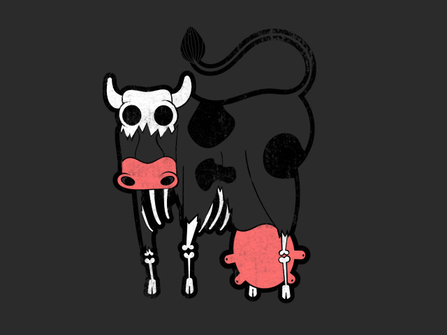 Design zombie cow by erdavid - Pampling.com