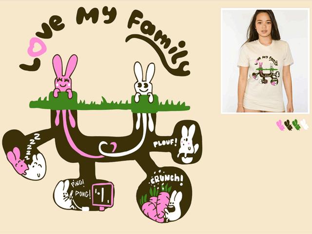 Design Love my family by Pierrick - Pampling.com