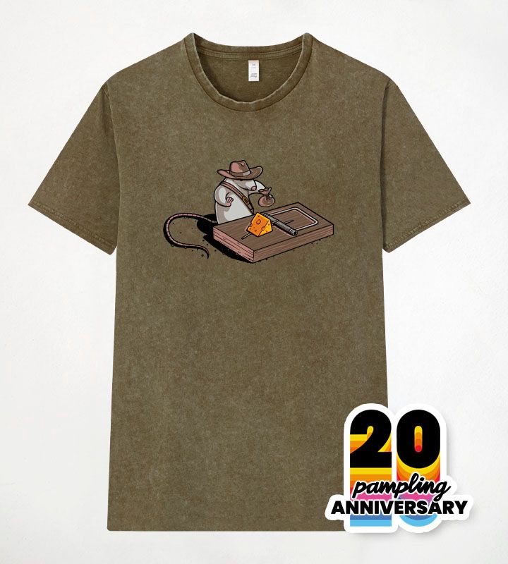 Indiana Mouse by Naolito - Pampling.com T-shirts