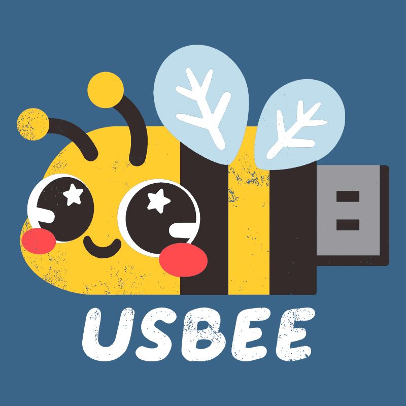 Usbee by NemiMakeit - Pampling.com T-shirts