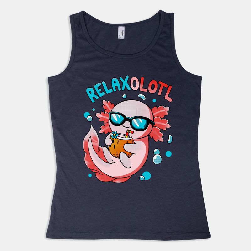 Relaxolotl by Vallina84 - Pampling.com T-shirts