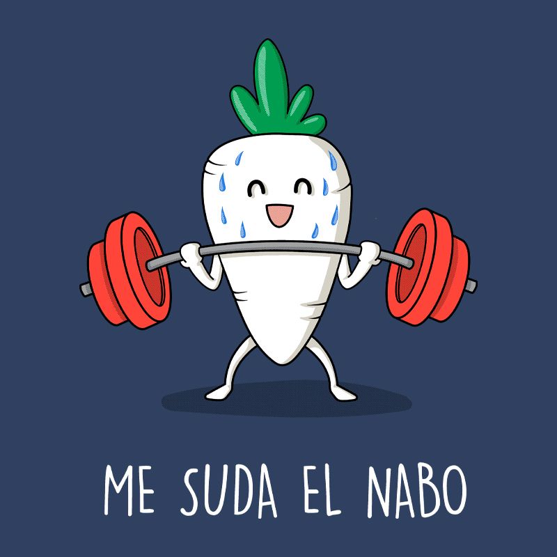 Me Suda El Nabo by Mongedraws - Pampling.com T-shirts
