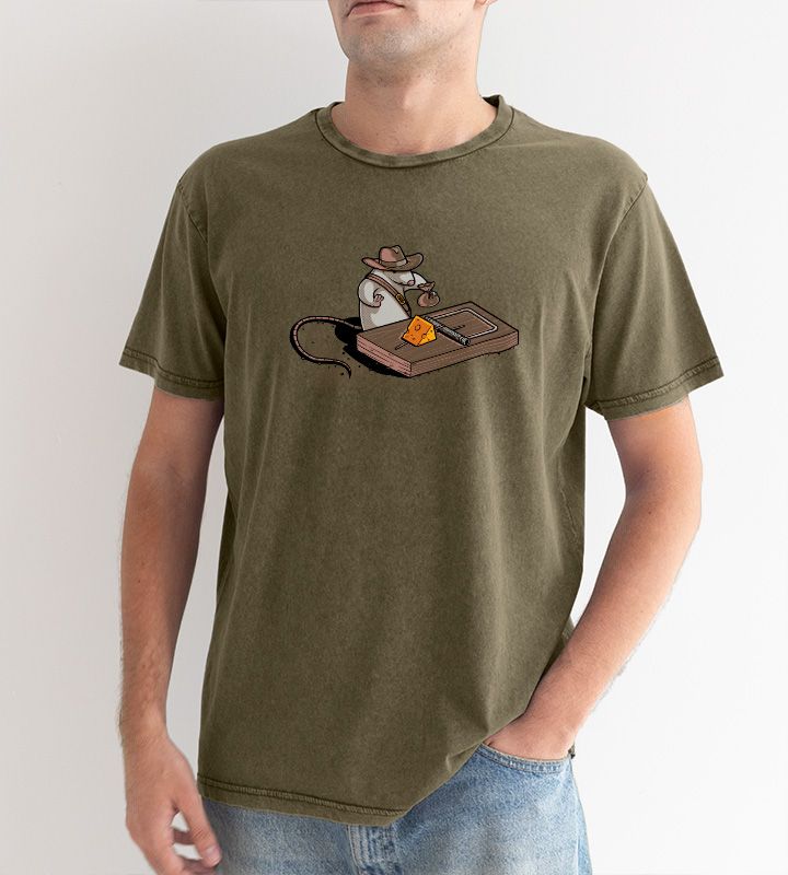 Indiana Mouse by Naolito - Pampling.com T-shirts
